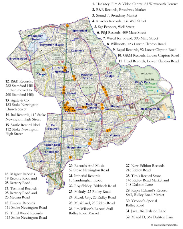Roots, Rhythms & Records - The Record Shop - Hackney Museum